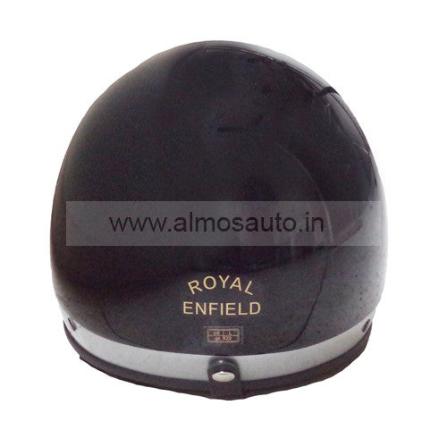 Customized ISI Mark Helmet Black Color with Logo – Almos Auto
