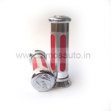 Royal Enfield Motorcycle Handle Grip Set-Red Color – Almos Auto