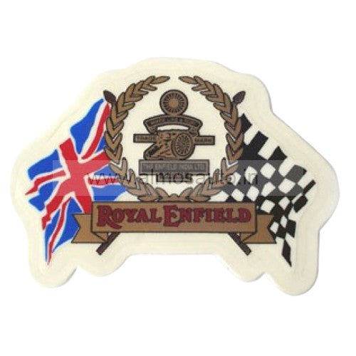 Royal Enfield British Flag Sticker Set – Almos Auto