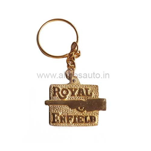 Royal Enfield Gun Brass keyring – Almos Auto
