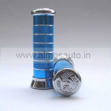 Royal Enfield Motorcycle Handle Grip Set-Blue color – Almos Auto