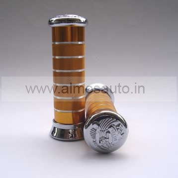 Royal Enfield Motorcycle Handle Grip Set-Dark Yellow – Almos Auto