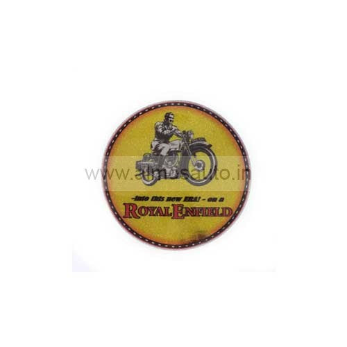 Royal Enfield Motorcycle Yellow Sticker – Almos Auto